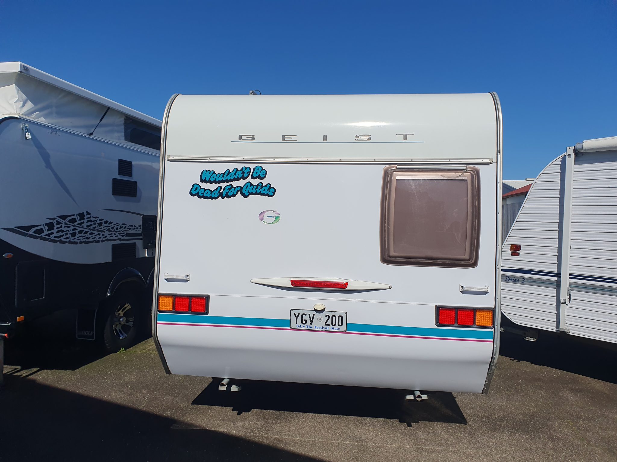 2005 GEIST Q535 ENSUITE CARAVAN - Avan Adelaide