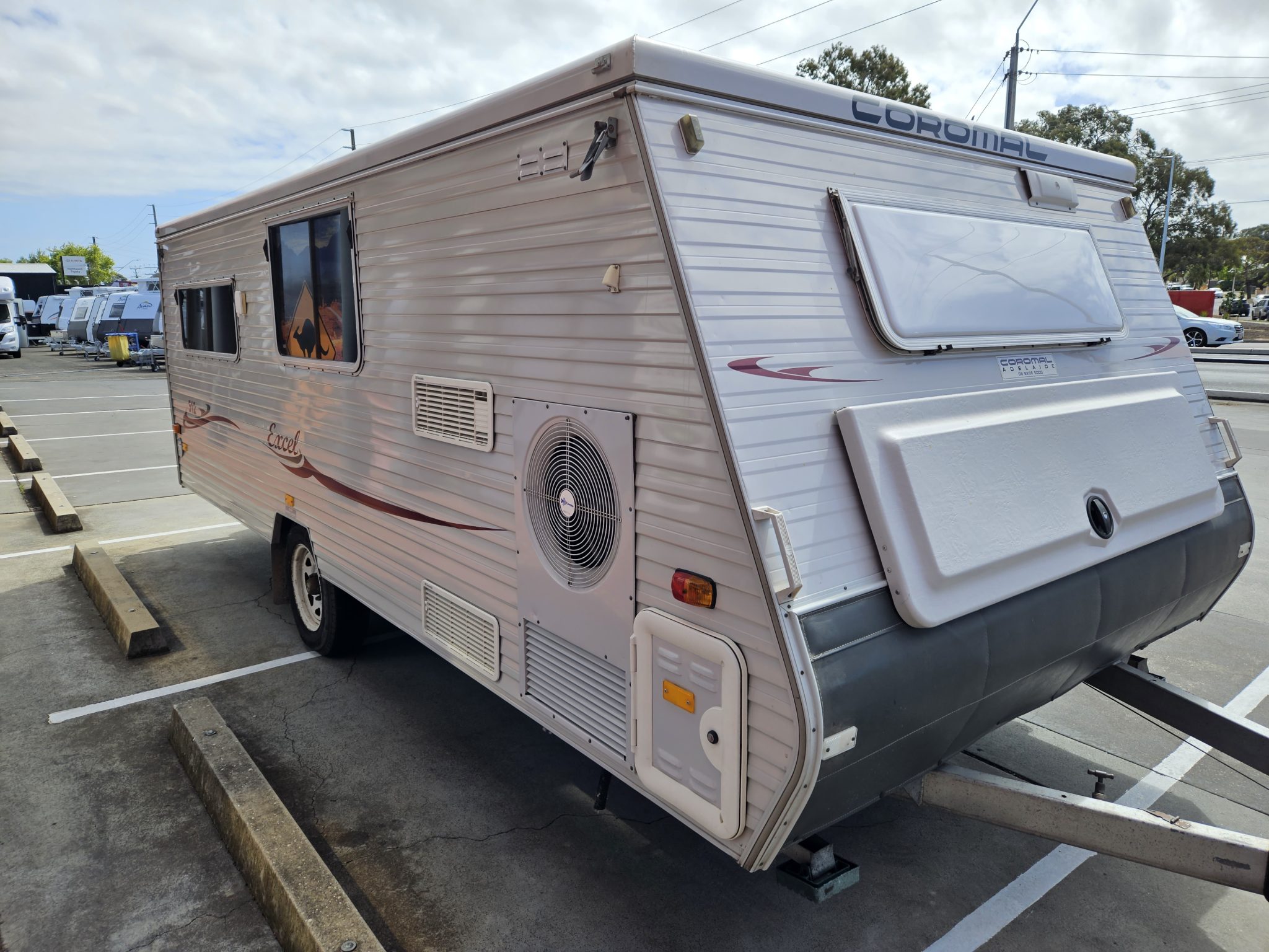 2009 COROMAL EXCEL 521 POPTOP CARAVAN - Avan Adelaide