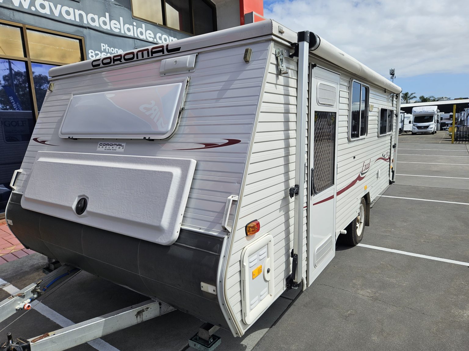 2009 COROMAL EXCEL 521 POPTOP CARAVAN - Avan Adelaide