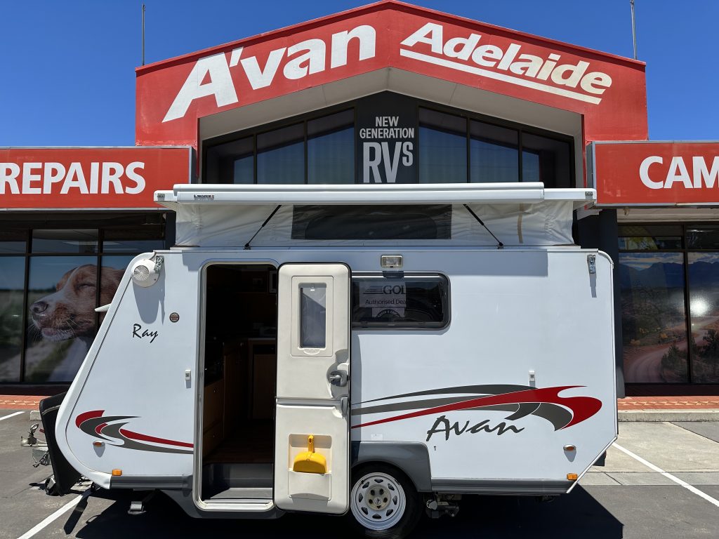 2012 AVAN RAY POPTOP CARAVAN - Avan Adelaide