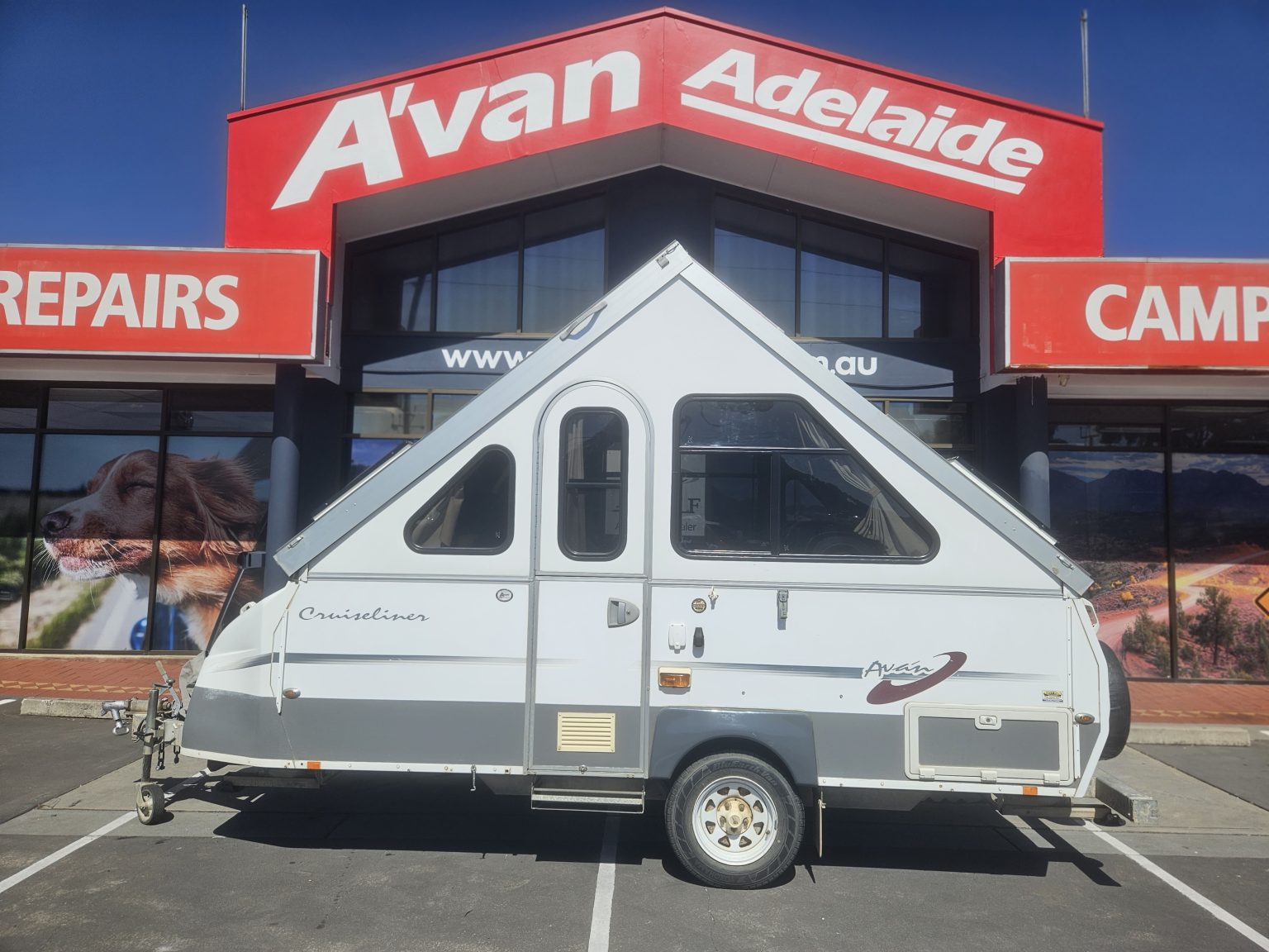 2009 AVAN CRUISELINER 1D ADVENTURE PACK CAMPER - Avan Adelaide