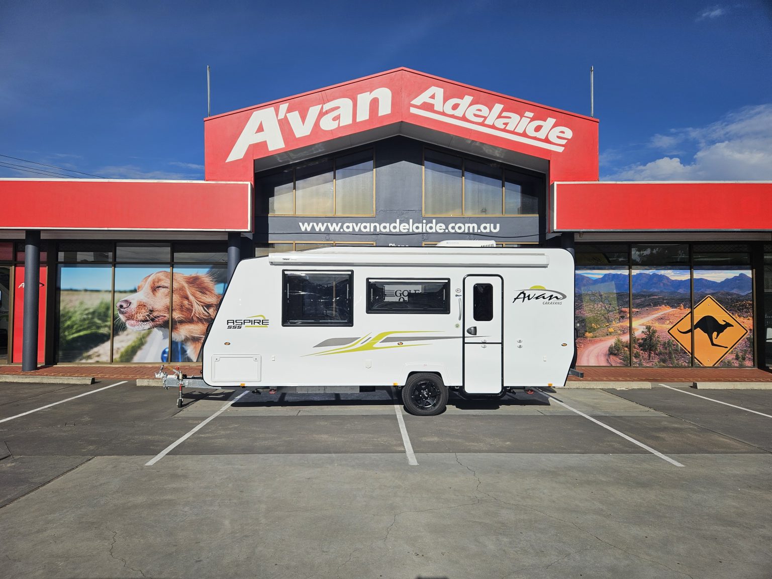 2023 AVAN ASPIRE 555-3 CARAVAN - Avan Adelaide