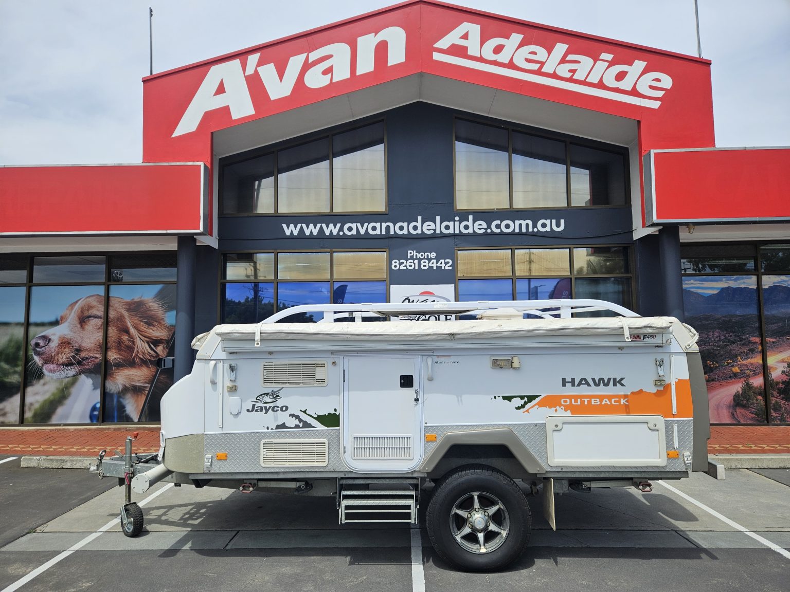 2011 JAYCO OUTBACK HAWK CAMPER TRAILER - Avan Adelaide