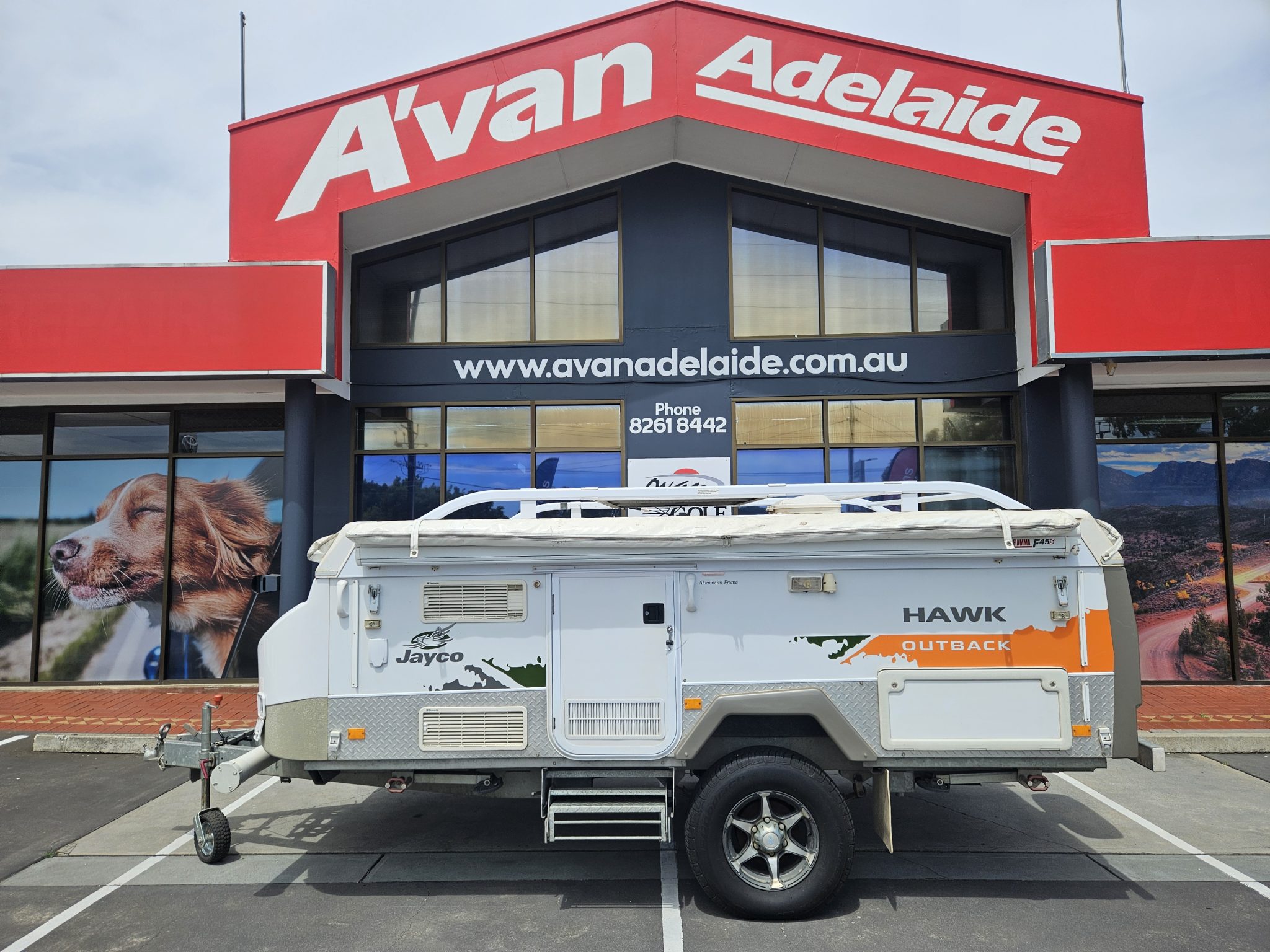 2011 JAYCO OUTBACK HAWK CAMPER TRAILER - Avan Adelaide
