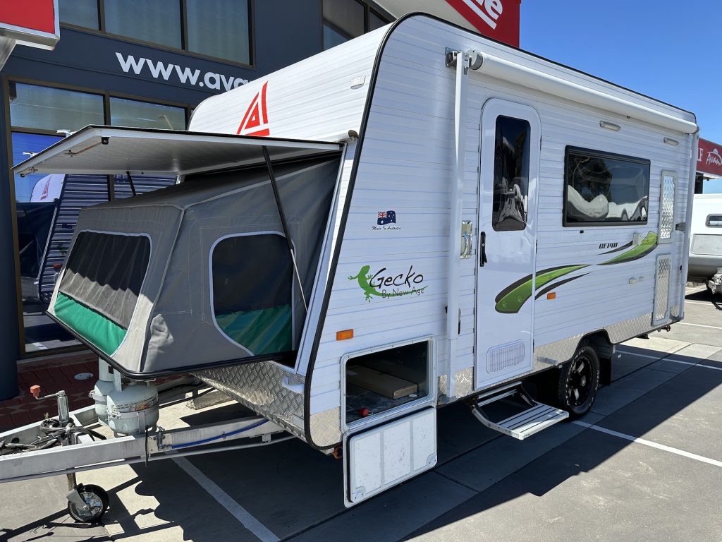 2018 NEW AGE GECKO GE 14FT CARAVAN - Avan Adelaide
