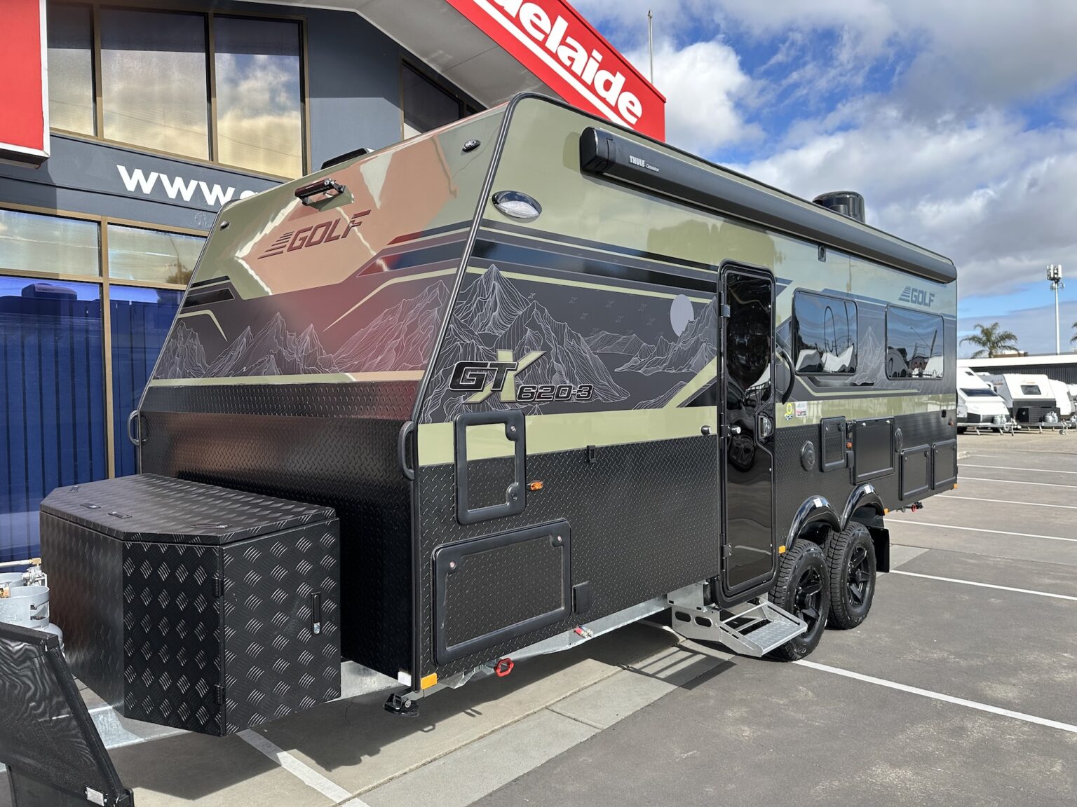 2025 GOLF GTX 620-3 OFFGRID OFFROAD CARAVAN - Avan Adelaide
