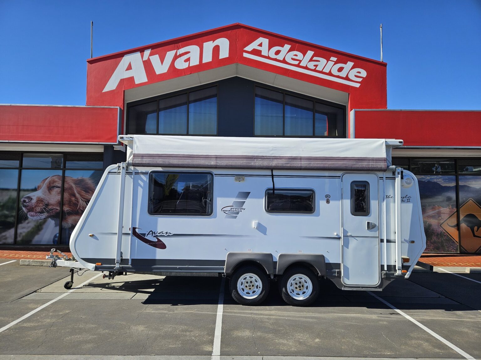 2008 AVAN TAYLA POPTOP CARAVAN - Avan Adelaide