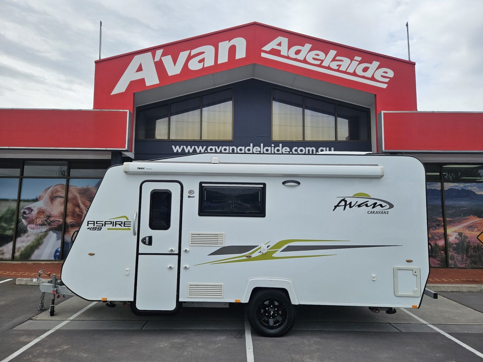 2019 AVAN ASPIRE 499 SHOWER TOILET CARAVAN - Avan Adelaide