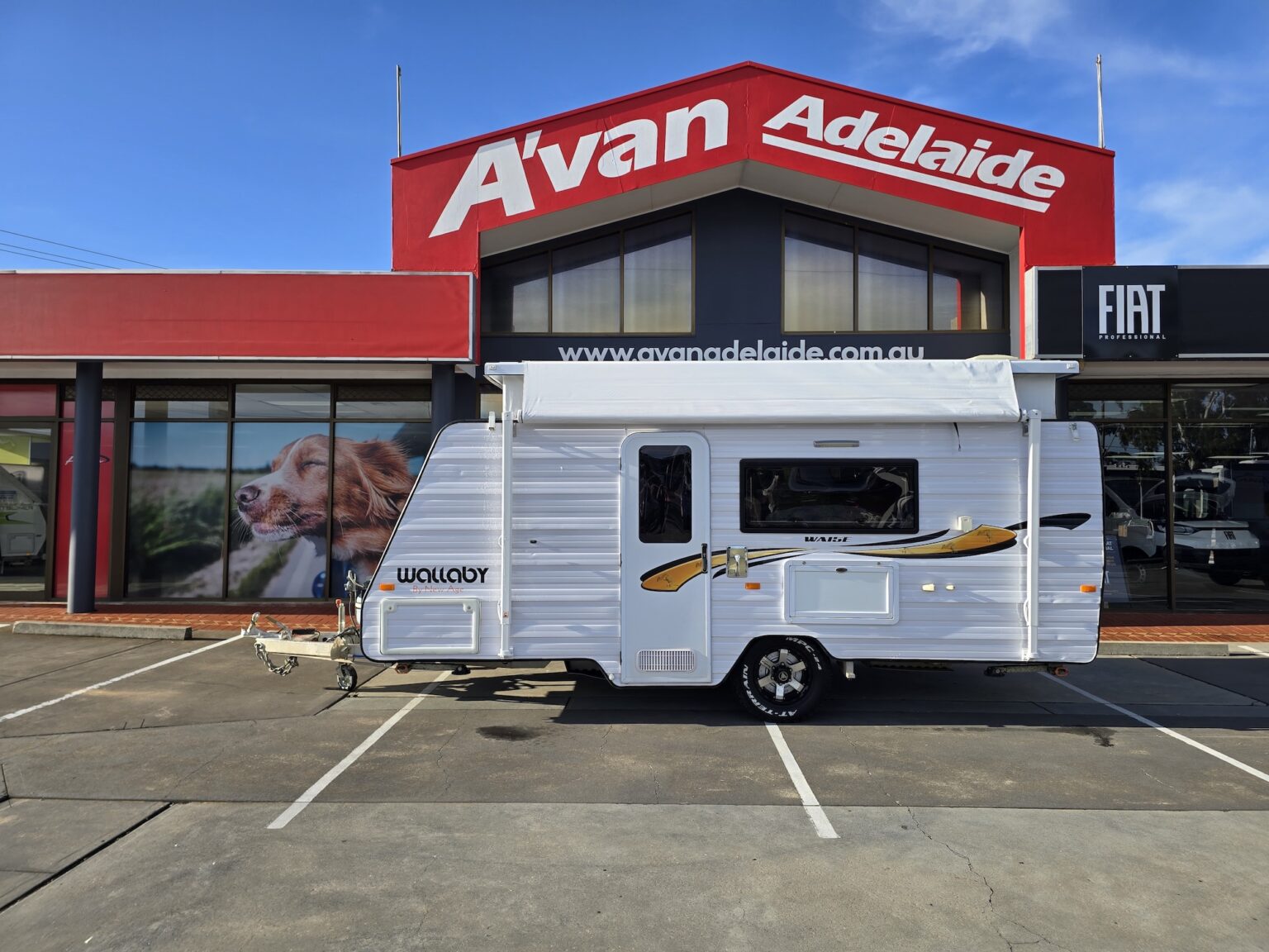 2019 NEW AGE WALLABY POP TOP CARAVAN - Avan Adelaide